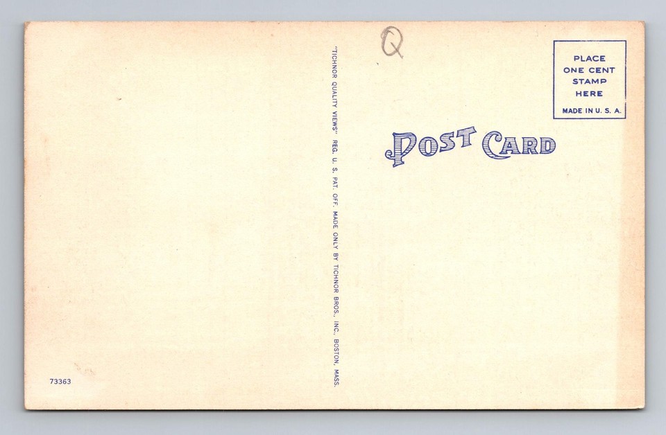 Quantico VA-Virginia Post Chapel Marine Corps Schools Vintage Postcard ...