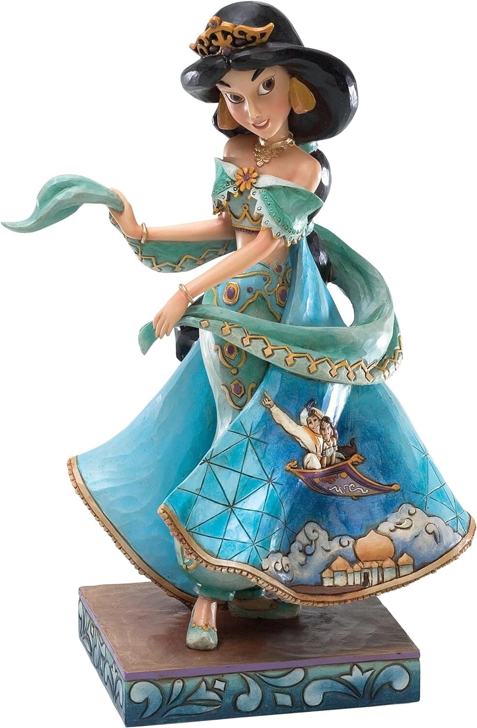 Jim Shore Disney Princess Jasmine Aladdin Shimmering Splendid 4026080 ...