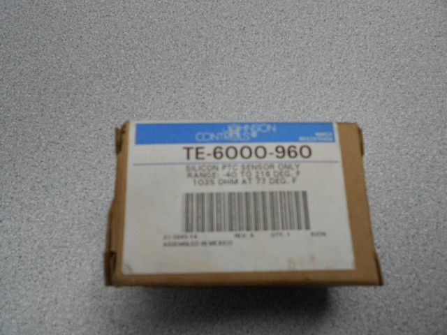 Johnson Controls Te-6000-960 Temperature Sensor -40 to 216deg for sale ...