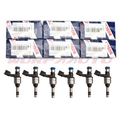 6PCS Fuel injectors for Cadillac Chevrolet GMC Buick 2012-2017 3.6L V6 ...