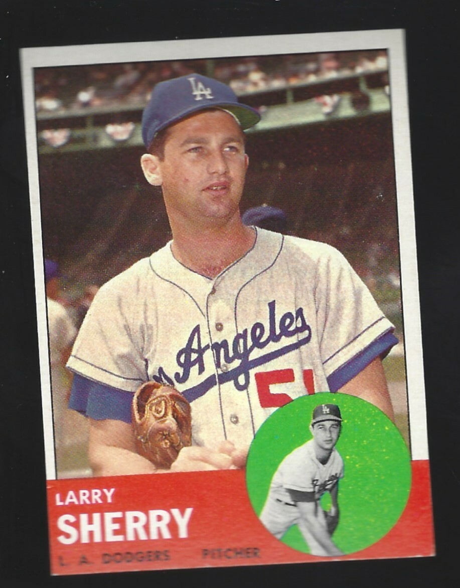 1963 TOPPS LARRY SHERRY # 565 NEAR MINT / MINT | eBay