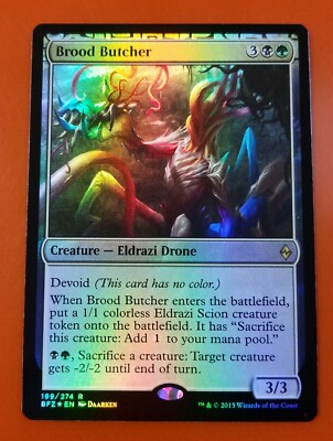 1x Brood Butcher | FOIL | Battle for Zendikar | MTG Magic Cards | eBay