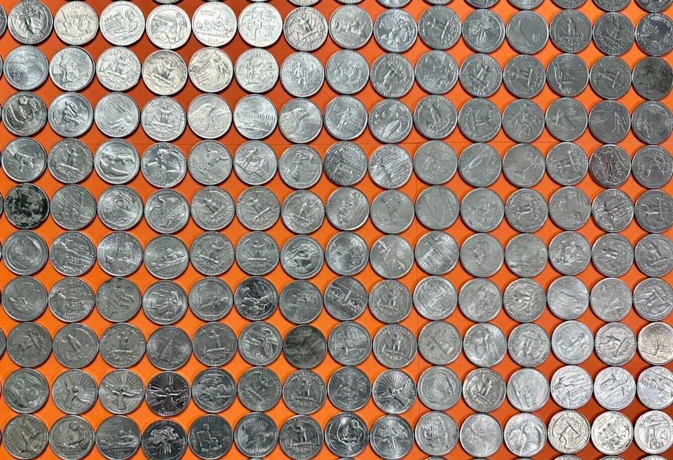 $100 Of Laundry Quarters For Laundry or Vending All Dated 1965-2024 | eBay