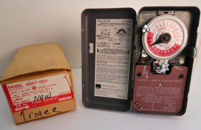 AMF Paragon 4007-06S Electric Timer 24-Hour Mechanical Appliance ...