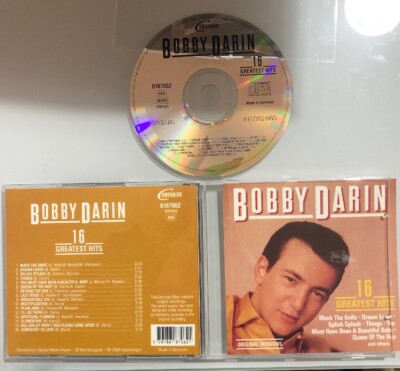 Cd Bobby Darin 16 Greatest Hits 6187062 AAD | eBay