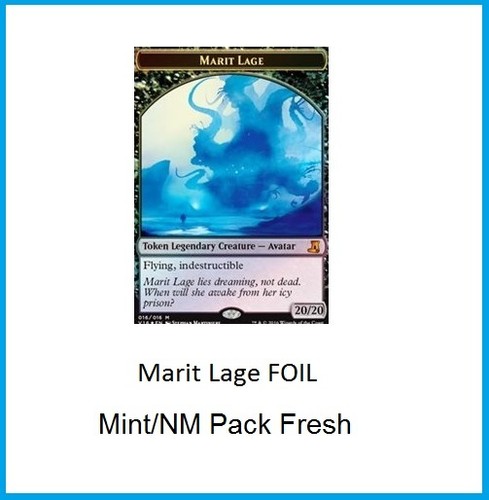 Marit Lage Token Foil x1 NM-Mint, MYTHIC From the Vault Lore, English ...
