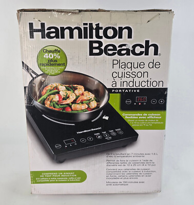 Hamilton Beach Induction Portable Cooktop 31404 | eBay