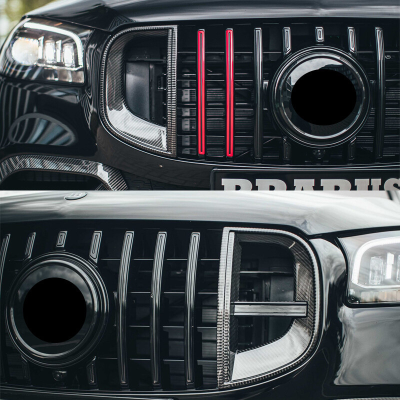 Fit For Mercedes Benz X167 GLS450 2020-2023 GT Front Racing Brabus ...
