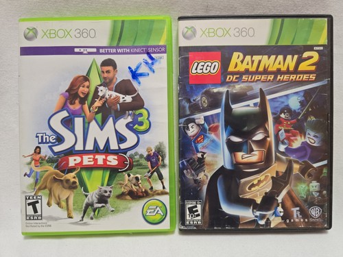 XBOX 360 -The Sims 3 Pets & Batman 2 | eBay