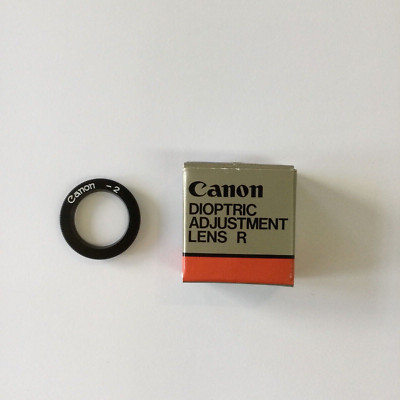 Canon -2.0 Dioptric Adjustment Lens R correctly diopter for F-1 F-1N F1 ...