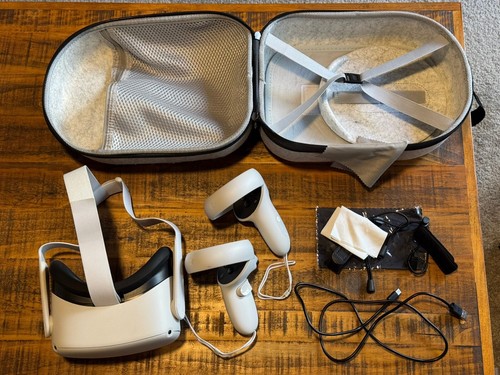 Scratch-free Lenses! META OCULUS QUEST 2 128GB VR HEADSET CONTROLLERS ...