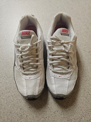 Nike Women's Reax Run 5 Running Shoes Sneakers 9.5 White Sliver Pink ...