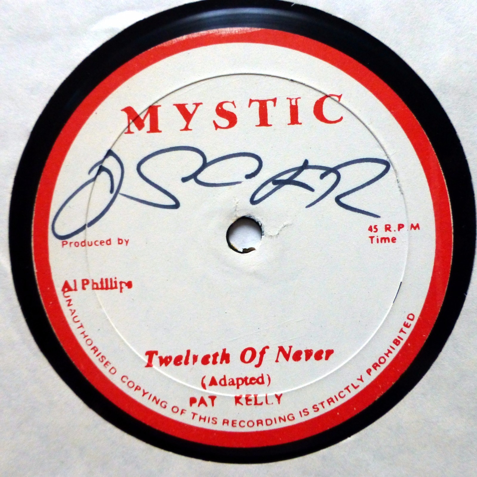 PAT KELLY 12" Twelfth of Never MYSTIC reggae VG++ vinyl #524 | eBay
