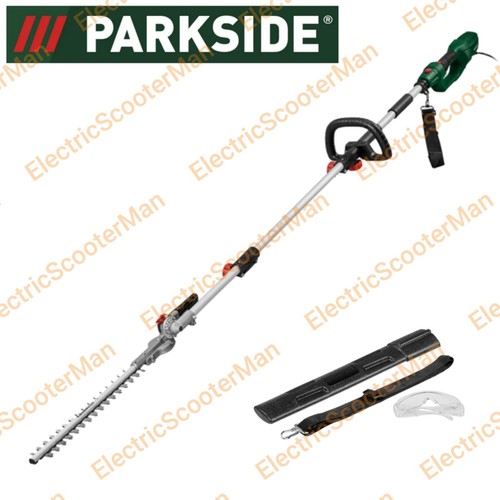 Parkside 710W Electric Long Reach Handle Hedge Trimmer Pole Telescope ...