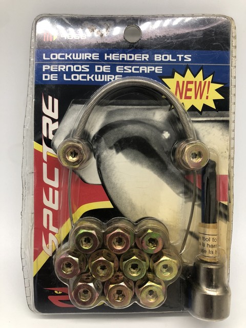 Exhaust Header Bolt Spectre 4668 for sale online | eBay