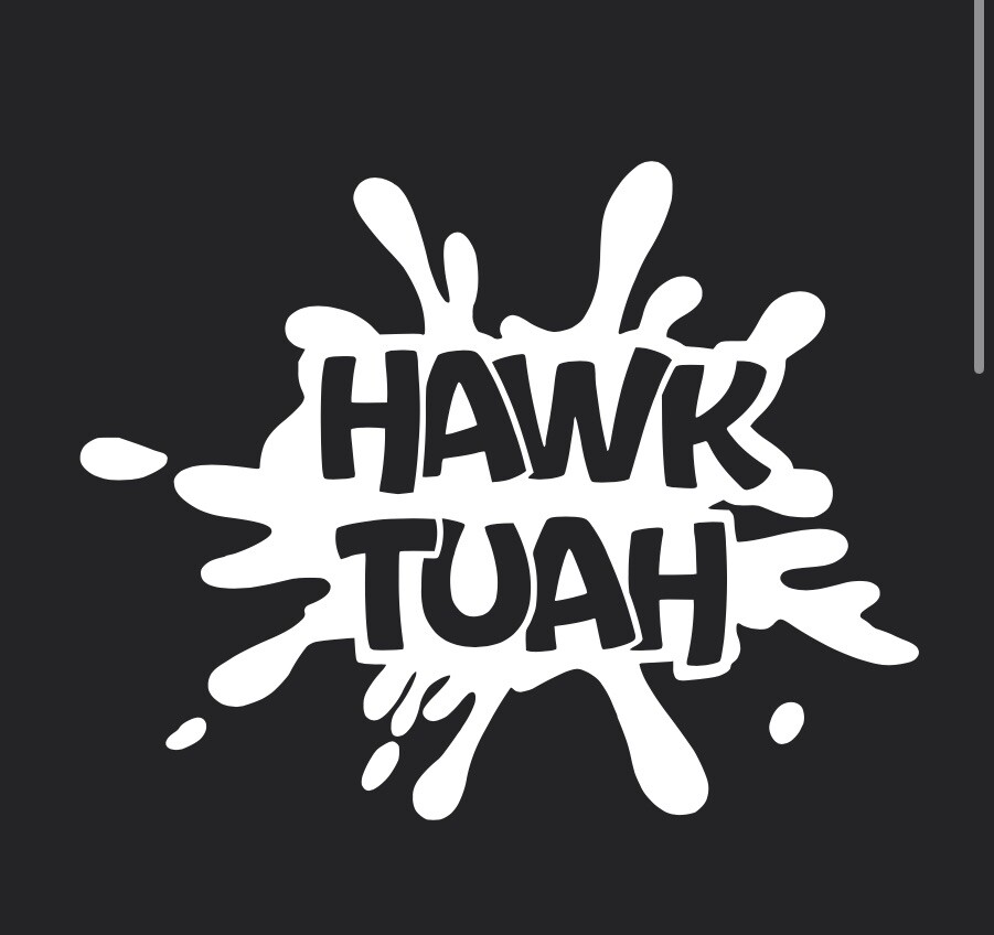 Hawk Tuah vinyl sticker funny car decal window spit on that thang thing ...