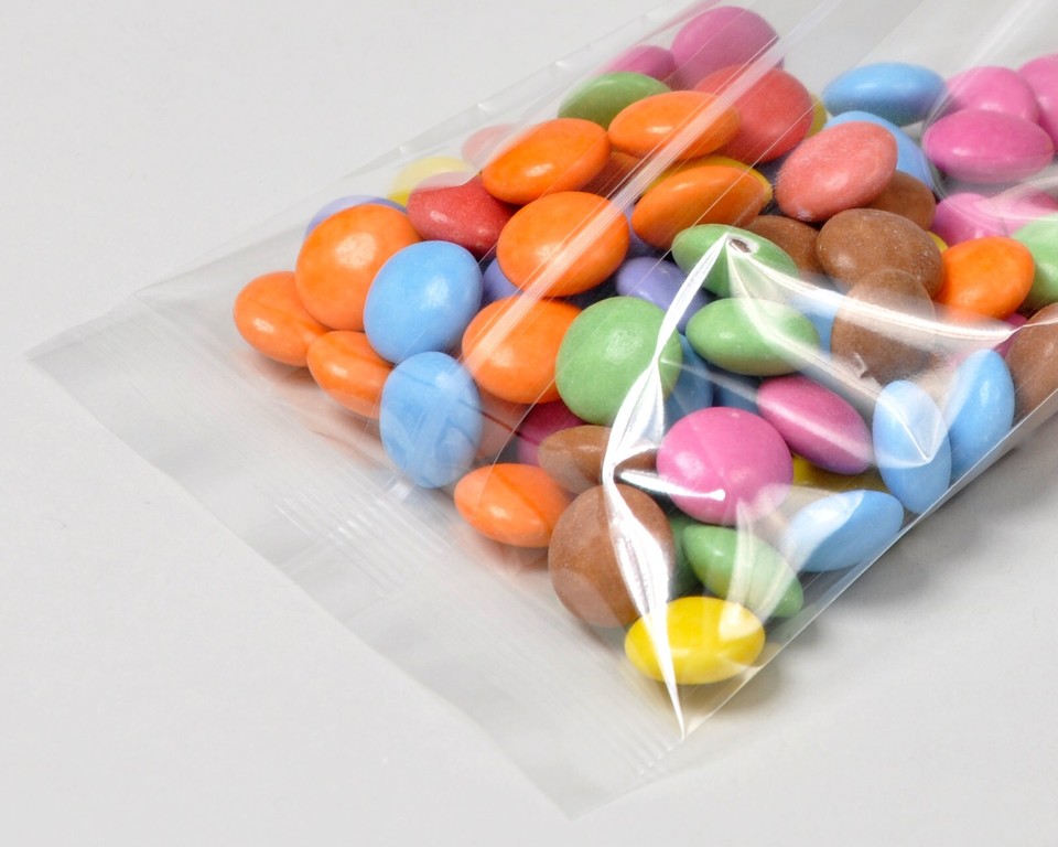 CELLOPHANE SWEET BAGS CELLO CANDY CLEAR DISPLAY PICK N AND MIX BAG ...