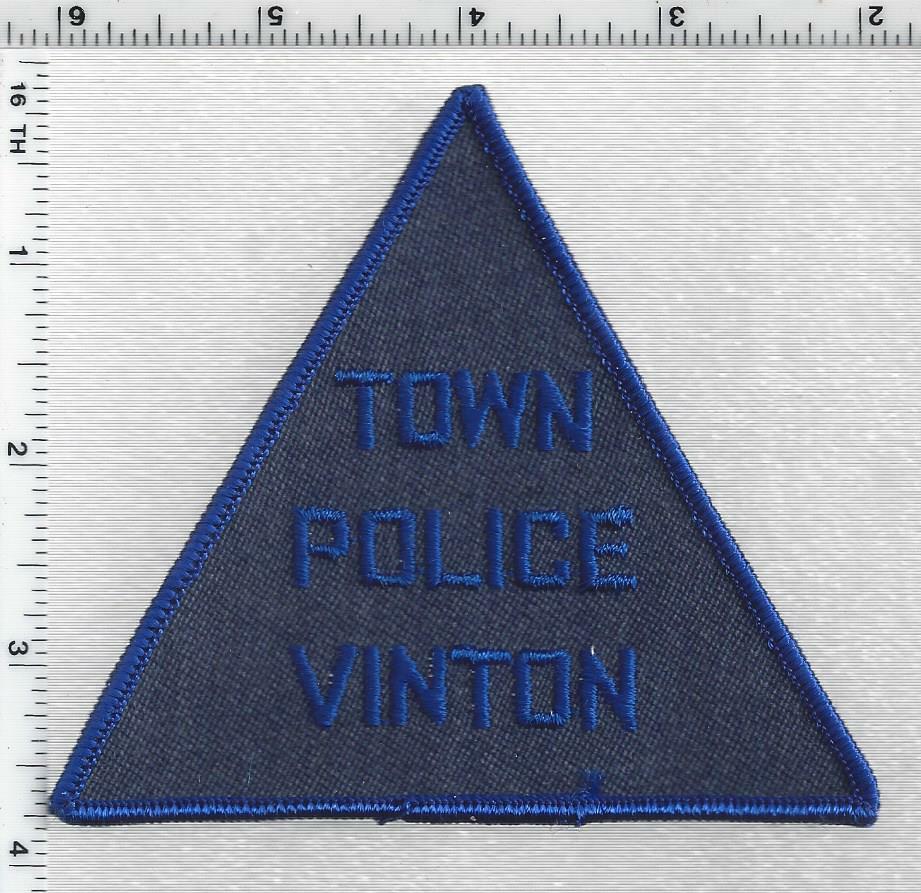 Town of Vinton Police (Virginia) 2nd Issue Shoulder Patch | eBay
