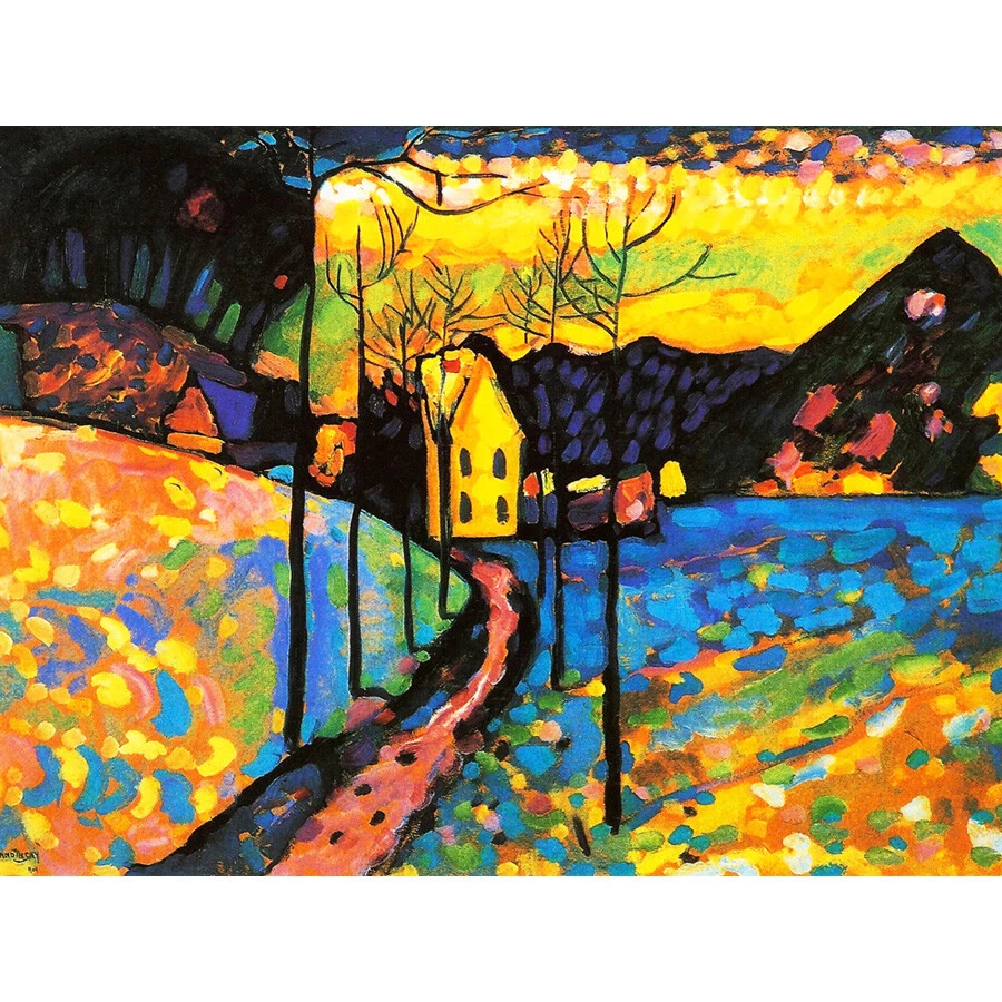 Wassily Kandinsky Landscape Paintings