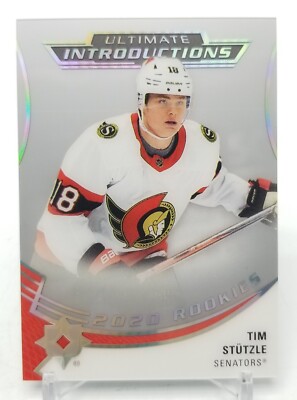 2020-21 Upper Deck Ultimate Collection TIM STUTZLE Rookie Introductions ...