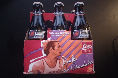 Rare 1993 Coca-Cola Phoenix Suns Dick Van Arsdale Commemorative Bottles ...