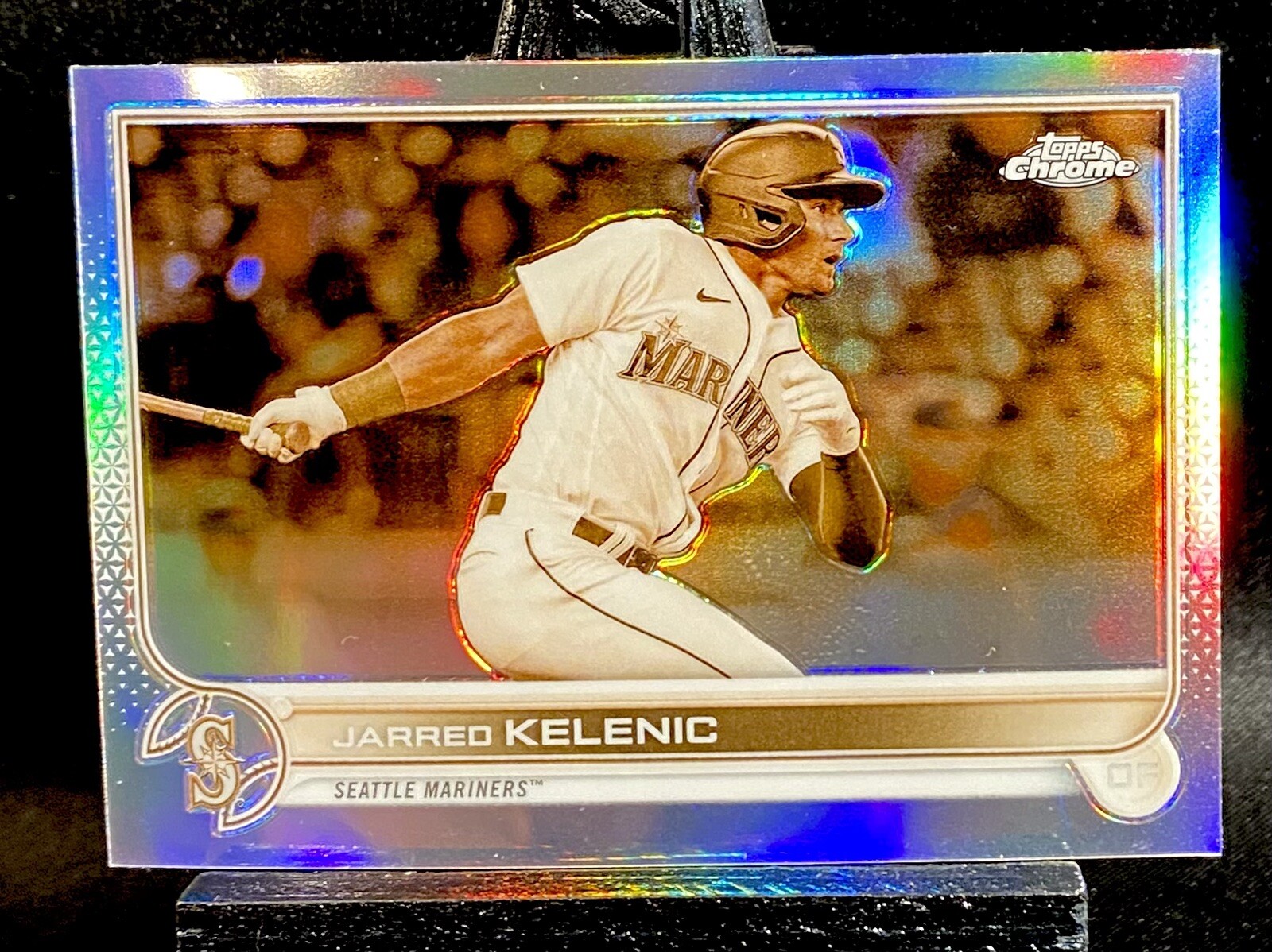 2022 Topps Chrome Jarred Kelenic Sepia Refractor #135 Seattle Mariners ...