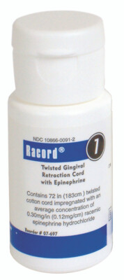 Pascal 07-697 Racord #7 Ultra Thin Twisted Retraction Cord With ...