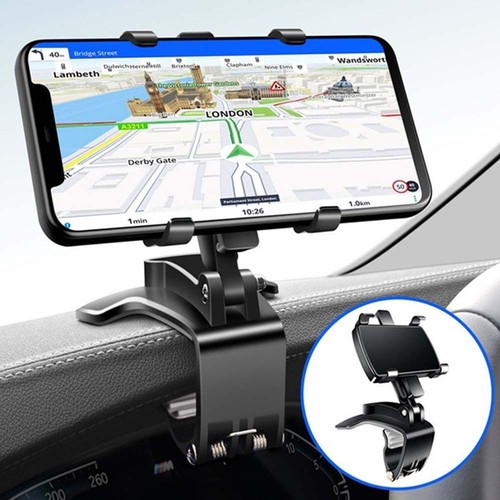 GPS Navigation Rack Car Dashboard Mount Car Phone Holder Smartphone ...