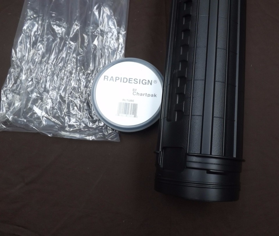 Chartpak Rapidesign Telescoping Document Tube, Large | eBay