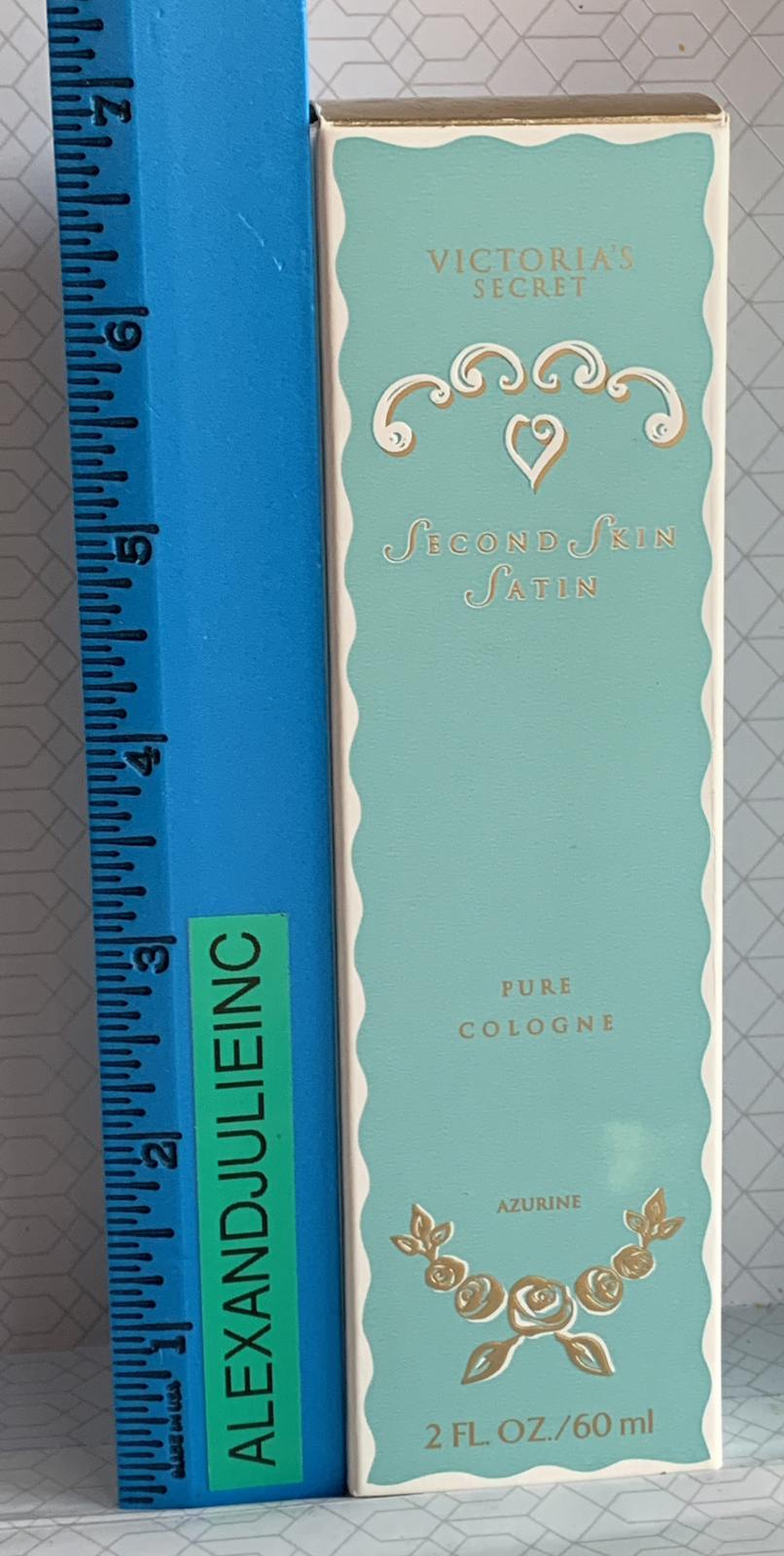 AZURINE Second Skin Satin Pure Cologne Spray by Victoria's Secret 2 oz ...