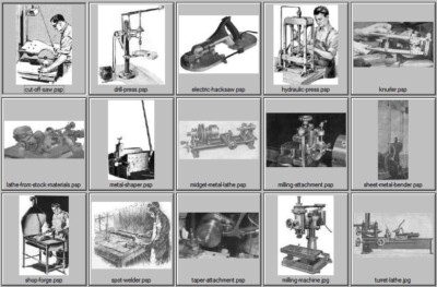 Vintage Metal Working Make Your Own Metal Working Tools Plans/more | eBay