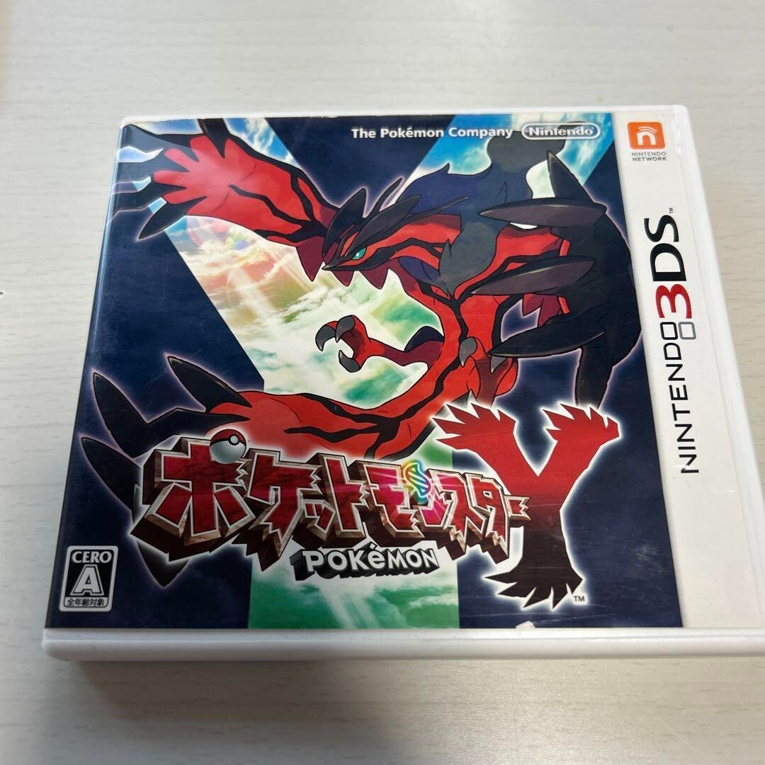 Japan Anime Pokemon NINTENDO 3DS GAME SOFT Pocket Monster Y Service ...