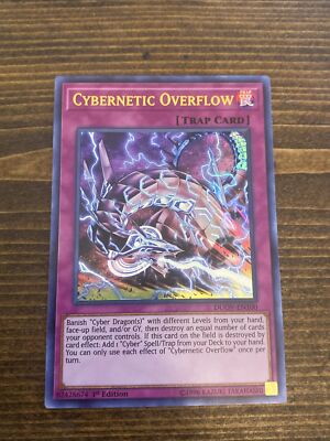 Yu-Gi-Oh! TCG Cybernetic Overflow Duel Overload DUOV-EN100 1st Edition ...