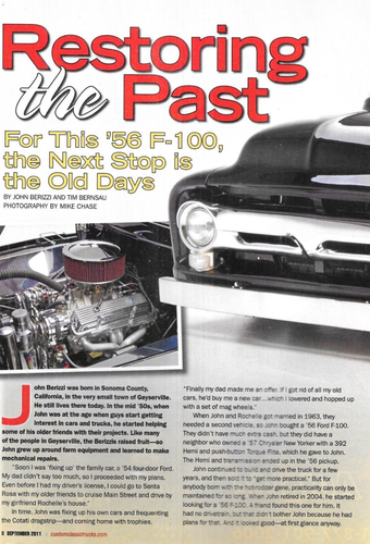 Custom Classic Trucks Magazine Ford Phenomenon 12 Bolt Rear Parts Bare ...