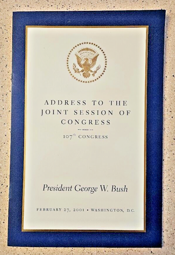 George W. Bush First Address to Joint Session of 107th Congress VIP ...
