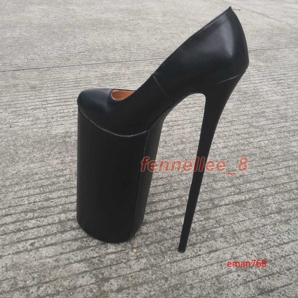 Super High 20CM Platform 30CM Heel Height Pumps Pole Dance Shoes Women ...