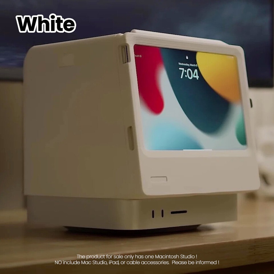 Macintosh Studio Stand for Combining iPad Mini with Mac Studio/Mac Mini ...