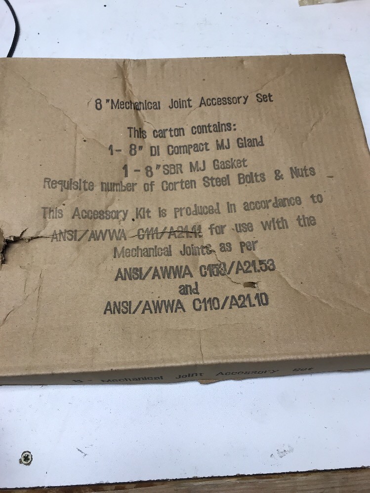 Tyler Union - Pipe 8" Mechanical Joint Accessory Set MJ Repair | eBay.de