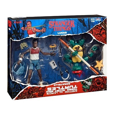 Stranger Things Teenage Mutant Ninja Turtles Crossover Action Figure ...
