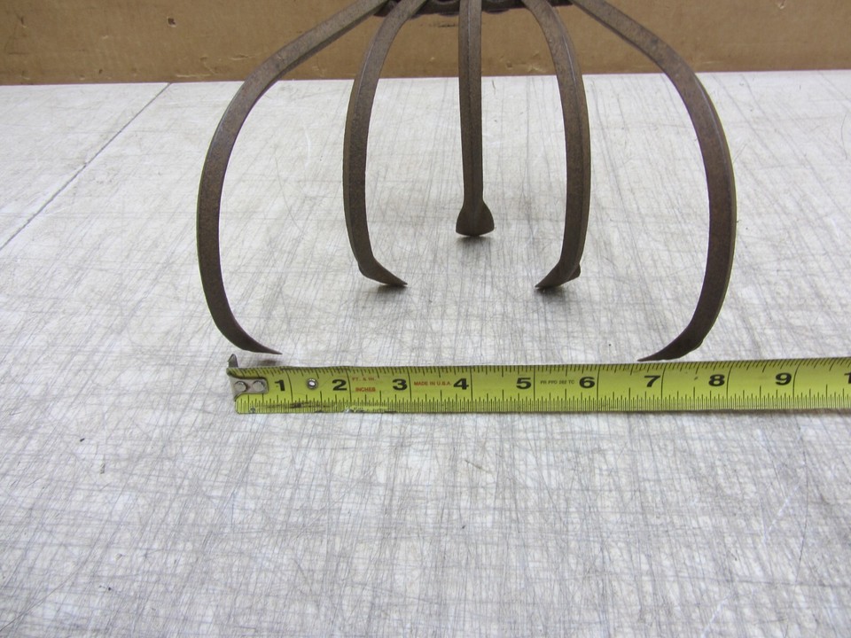 VTG ANTIQUE GARDEN PUSH TURN PLOW CULTIVATOR IMPLEMENT ATTACHMENT ...