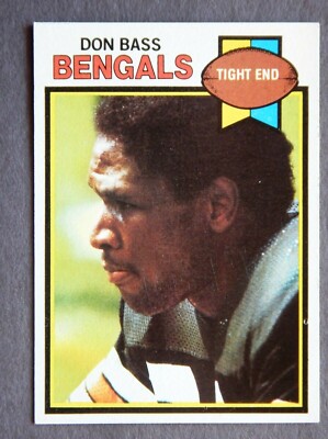 Don Bass #414 Topps 1979 Football Card (Cincinnati Bengals) | eBay