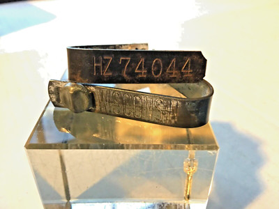 2-Wisconsin DNR Migration Tag Fox Coyote Deer Fisher Badger Bear Beaver ...