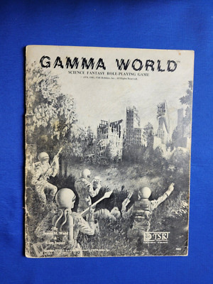 Gamma World Rulebook (3rd Printing 1981) - Gamma World 3002 | eBay