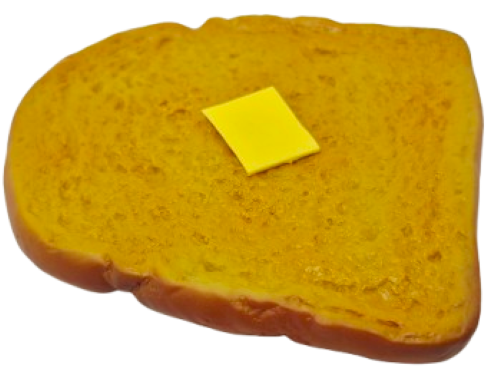 Play Food Whole Wheat Toast With Butter | eBay