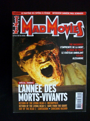 MAD MOVIES N°171 - 01/2005 / SPECIAL ZOMBIES : L'ANNEE DES MORTS ...