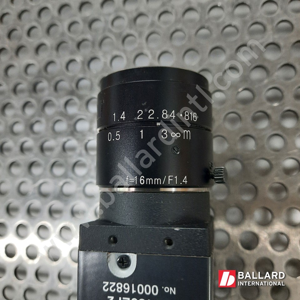 FANUC SC130EF2 A05B-1426-K001 B/W iR Vision CXV Camera w/ LM16HC 16mm ...