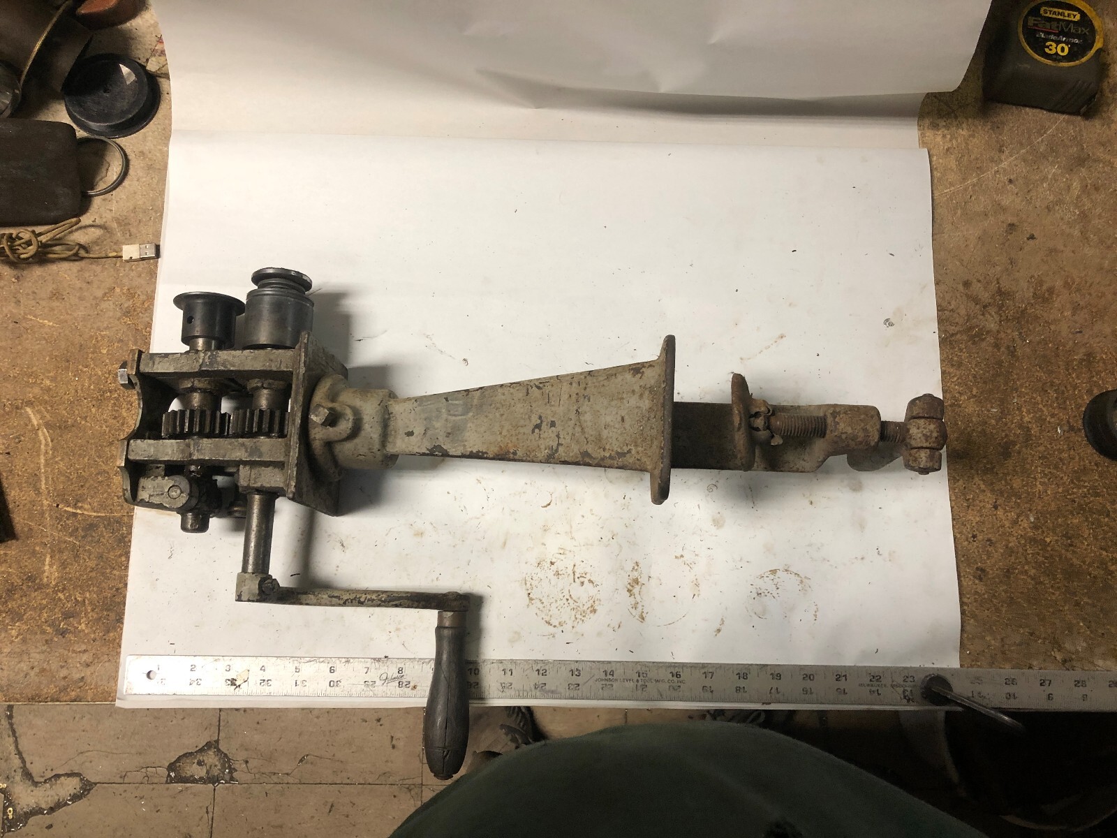 MACHINIST StgCst TOOLS LATHE MILL Machinist Niagara Sheet Metal Roller ...