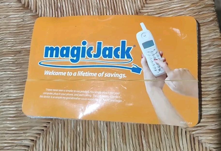 MagicJack A921 USB PC to Phone Jack Free Local Long Distance Magic Jack ...