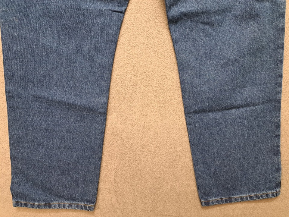 Vintage Key Jeans 38x30 Dark Wash Regular Distressed Work Logger Denim ...