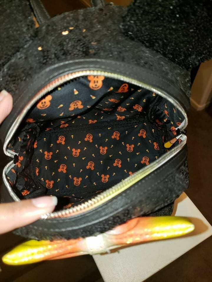 NWT Disney Parks 2019 Loungefly Candy Corn Sequins Mini-Backpack ...